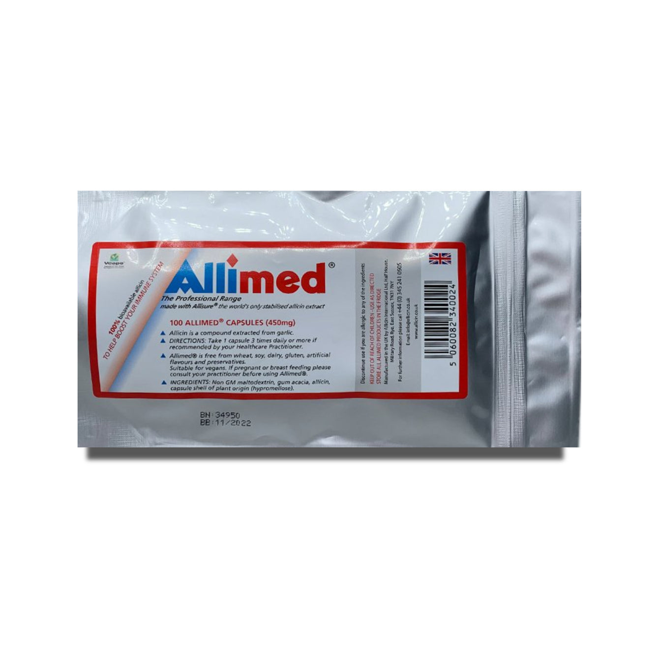 Allimed - 100 Capsules – Bi-Phasic Shop